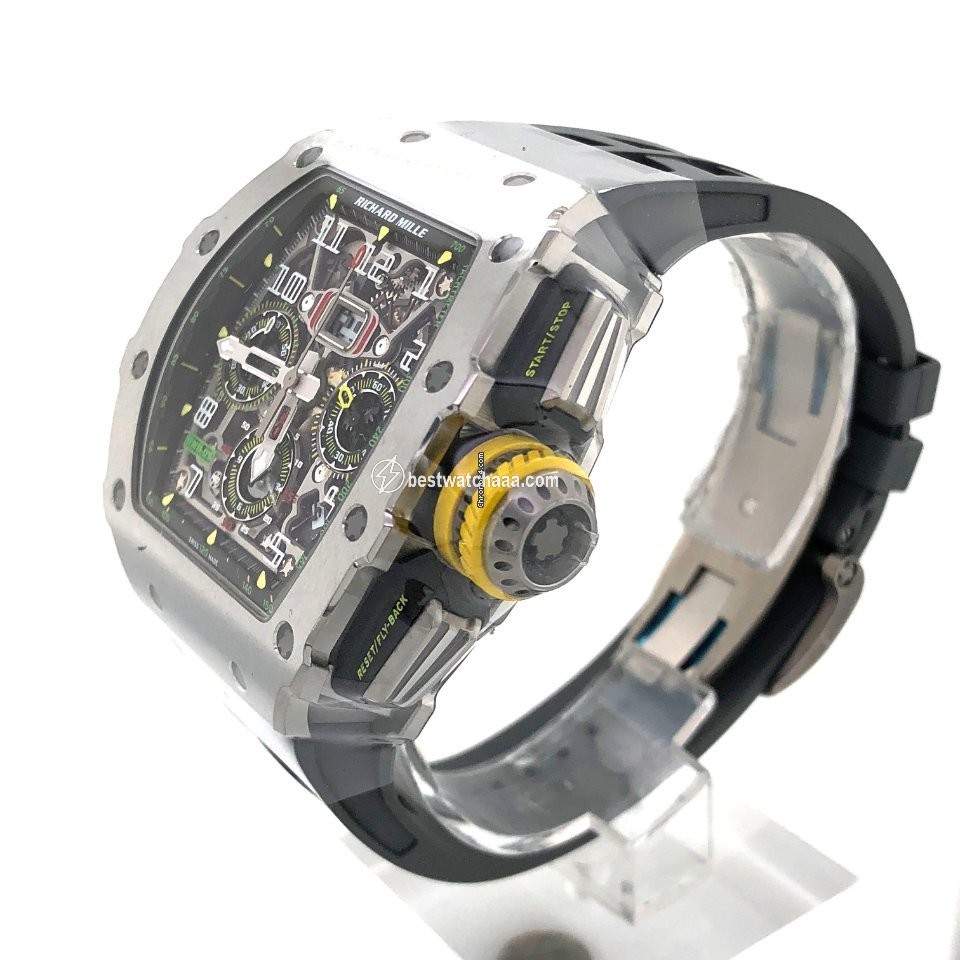 Richard Mille RM 011 Mens watch Unisex Automatic Titanium RM 11-03 Ti ...