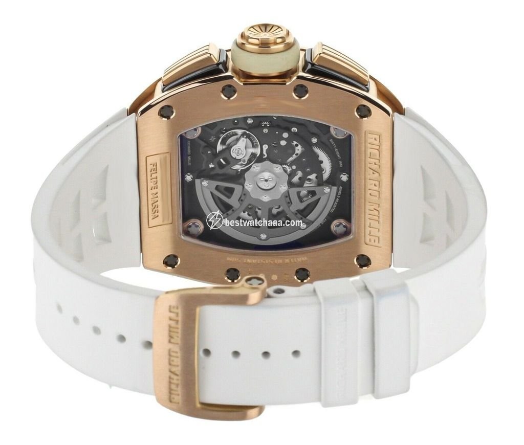 Richard Mille RM 011 Mens watch Unisex Automatic Rose gold RM11-FM Replica
