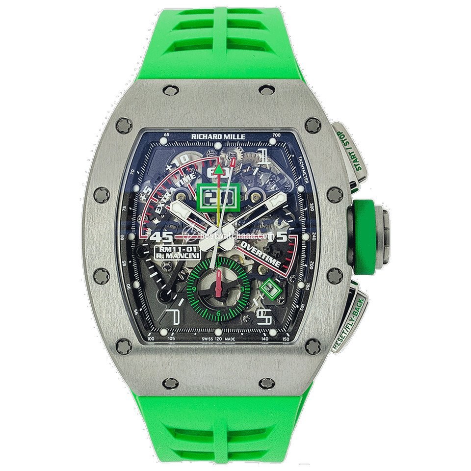 Richard Mille RM 011 Mens watch Unisex Automatic Titanium RM 011-01 Replica