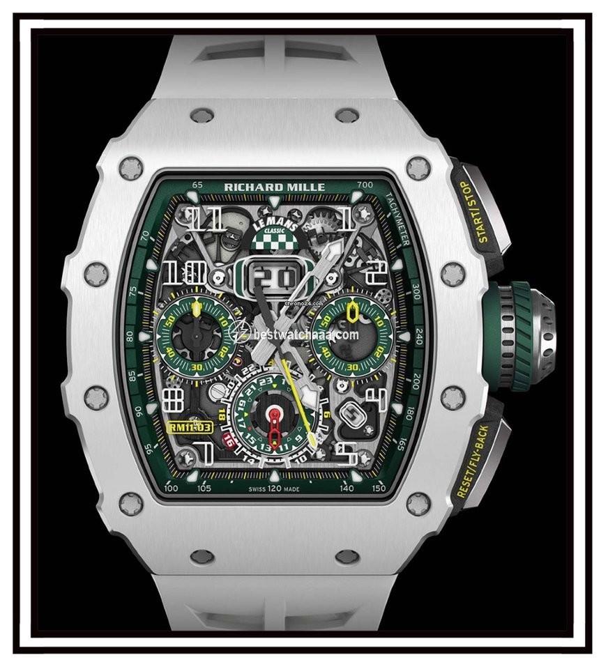 Richard Mille Mens watch Unisex Automatic Ceramic Richard Mille 11-03 ...