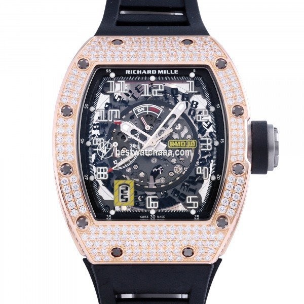 Richard Mille RM 030 Automatic Red gold RM030RG Replica